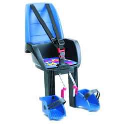 Gyerekülés mely a kerékpáros elé szerelhető, többniyre a fejcsőre, vagy ...