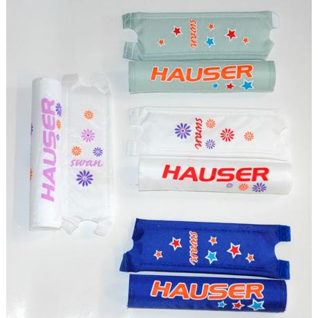 Hauser Swan BMX 12-14 kormány védő szivacs szett, 2 db-os, zöld