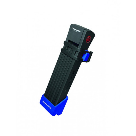 Trelock FS200 Two.Go összehajtható colostok zár, 75 cm, vázkonzollal, kék