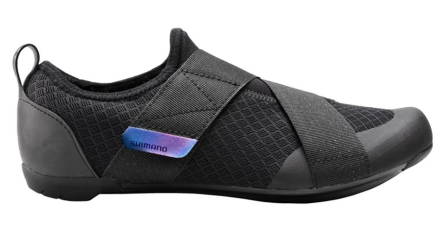 Shimano IC100 spinning SPD és SPD-SL kerékpáros cipő, fekete, 40-es