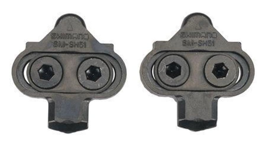 Shimano SM-SH40 SPD-SL / SPD stopli adapter + SM-SH51 stopli