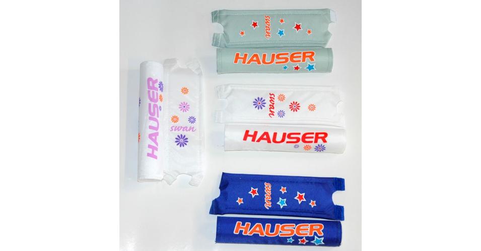 Hauser Swan BMX 12-14 kormány védő szivacs szett, 2 db-os, zöld