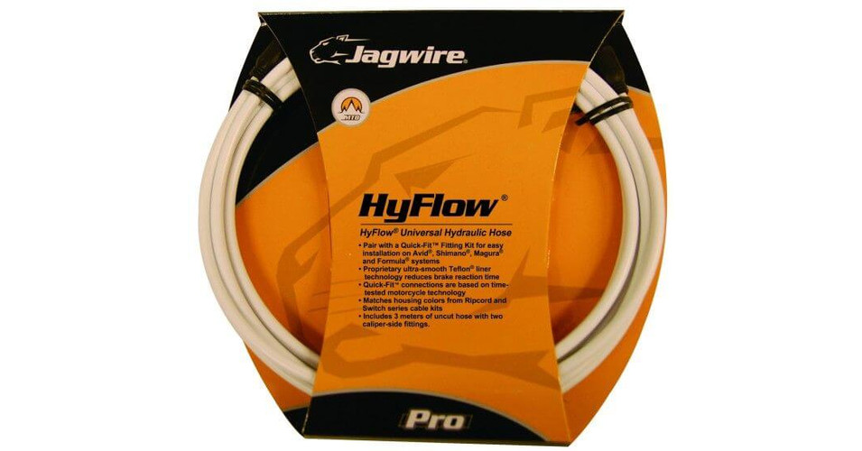 Jagwire Quick-Fit HyFlow hidraulikus fékcső, 3000 mm, fehér