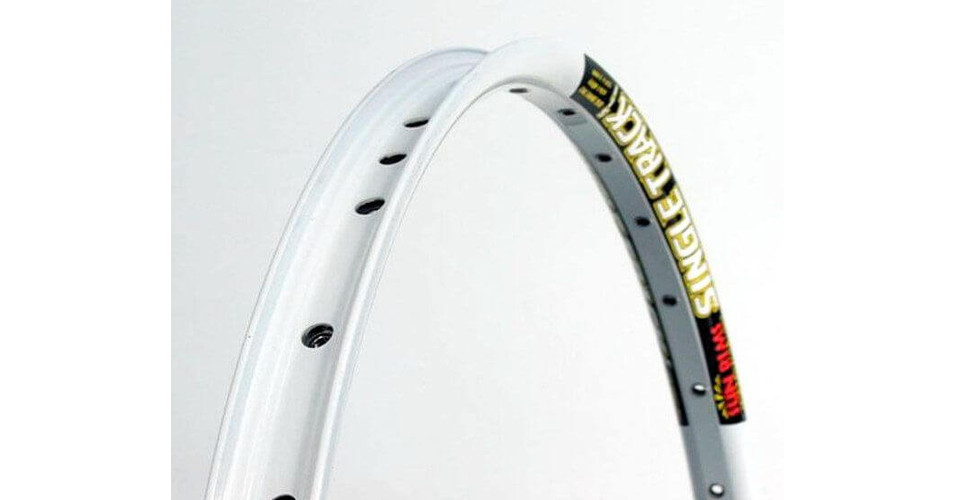 Sun Singletrack tárcsafékes felni, 26 col fehér, 36H