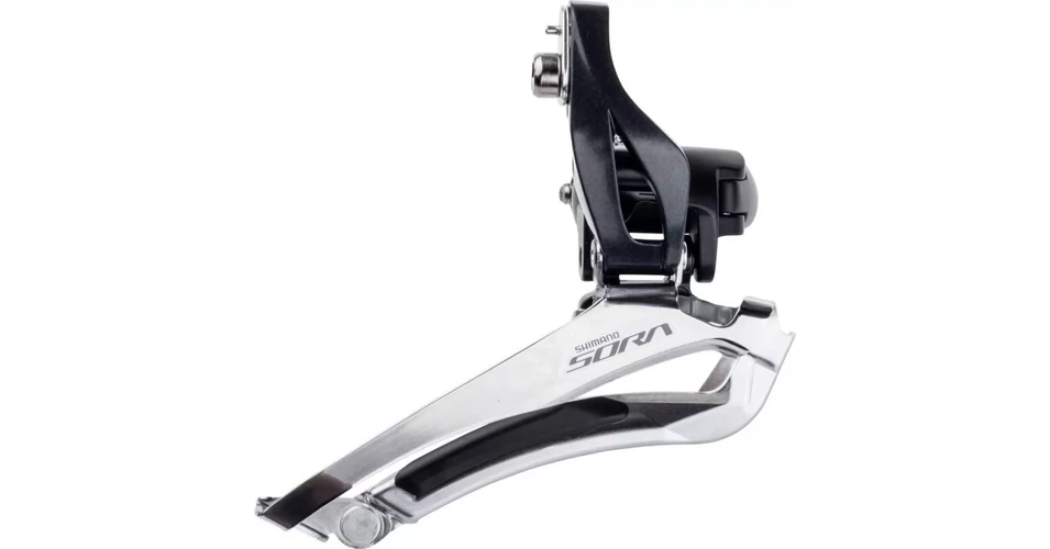 Shimano Sora FD-R3000-B országúti első váltó, AH, felső bilincses 31,8