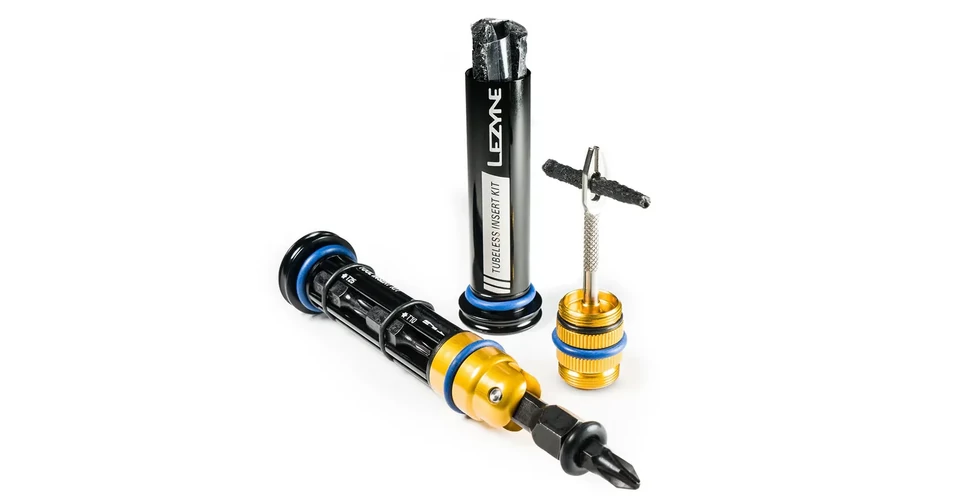 Lezyne Dual Insert Kit M kormányvégben tárolható tubeless defektjavító