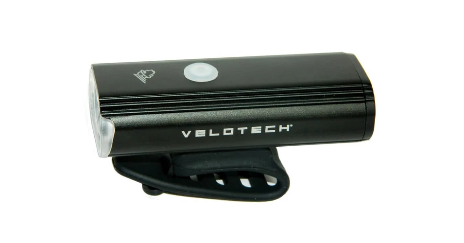 Velotech Ultra 750 tölthető első lámpa alu házas 750 lumen fekete